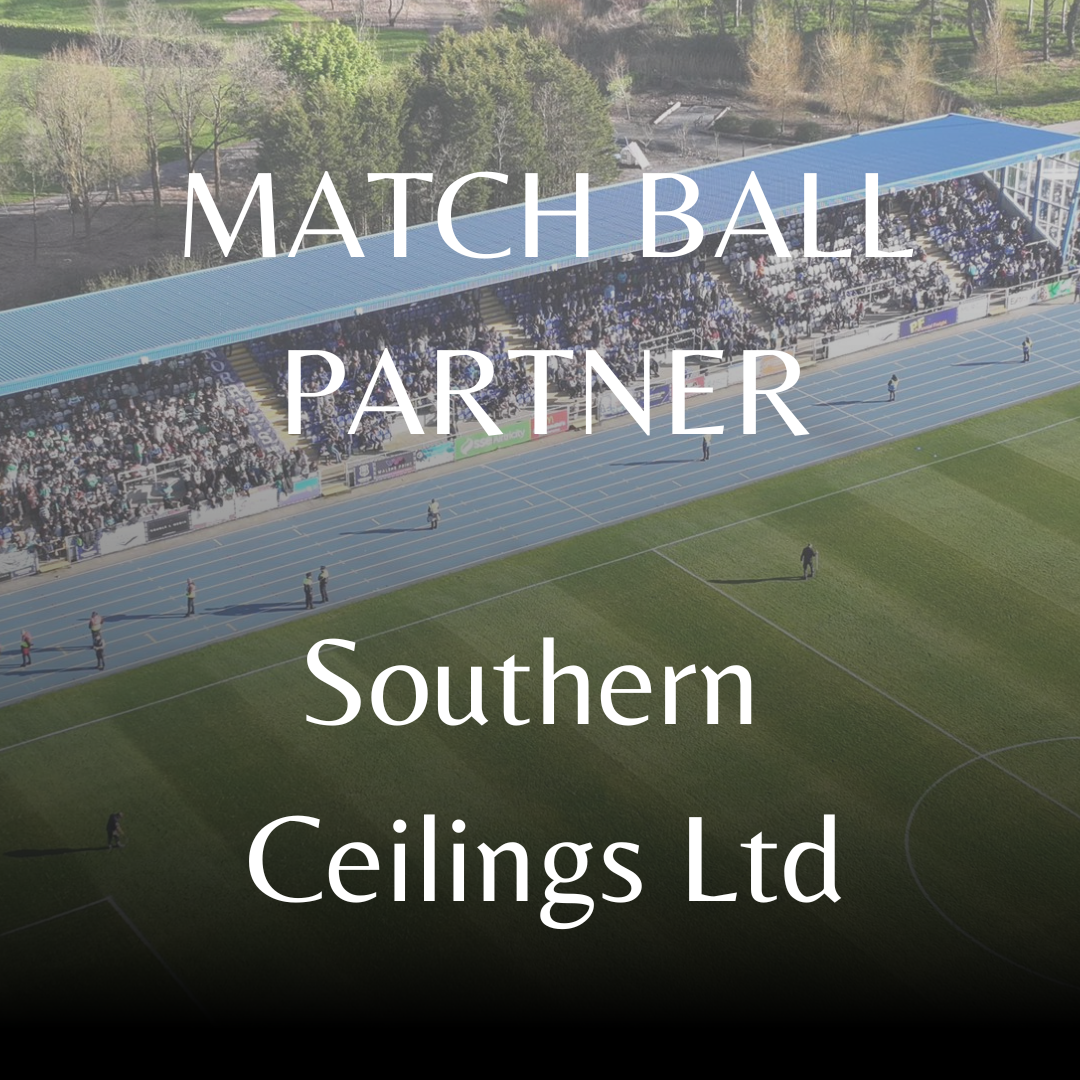 Tonight's Match Ball Partner - Southern Ceilings Ltd - Waterford FC